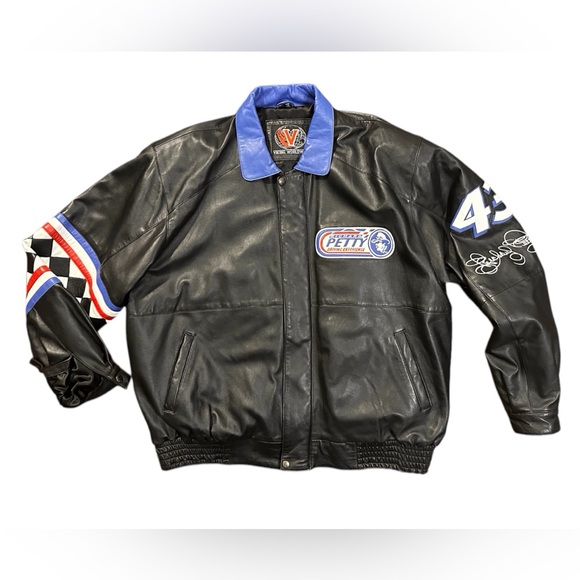 Jackets & Coats | Richard Petty Nascar Vintage Leather Jacket | Poshmark